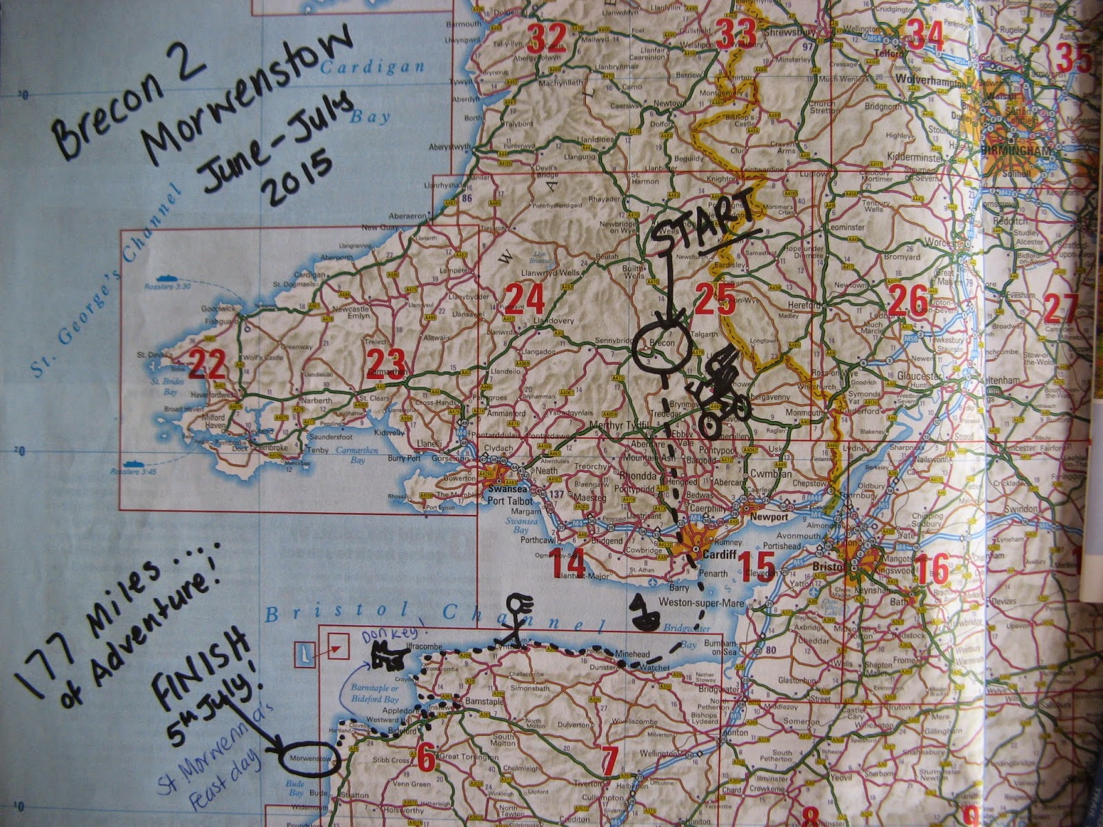 Morwhenna. The Creative Adventurer: The 40/40 Project. No.1 Brecons to ...